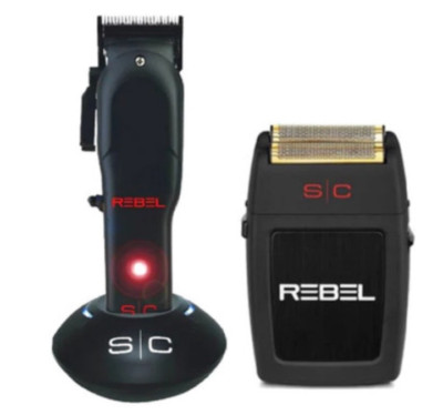 SC Rebel Clipper & Foil Rebel Shaver With Super-Torque Motor COMBO ...