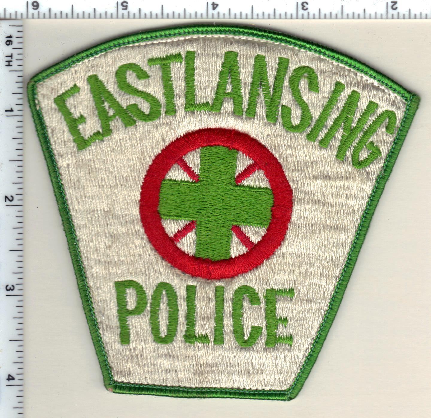 East Lansing Police (Michigan) Uniform Take-Off Shoulder Patch from ...