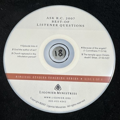 Ask R C 2007 Best of Listener Questions, Biblical Studies Teaching CD ...