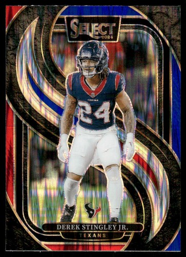 2024 Panini Select - Premier Level Derek Stingley Jr. #149 Red & Blue ...
