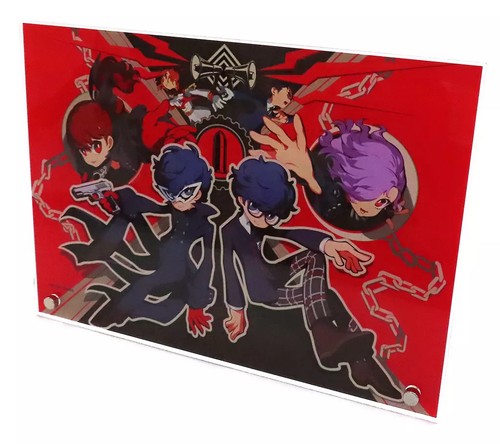 Acrylic Stand Panel Collection A4 Weekly Famitsu Persona 5 Tactica ...