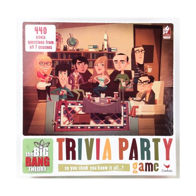 Cardinal Games The Big Bang Theory Trivia Party Game VG+/NM | eBay