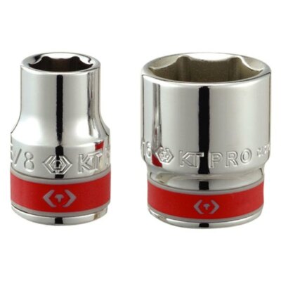 KT Pro C1310S19D 3/8" Dr. 19/32" 6pt SAE Standard Chrome Socket | eBay