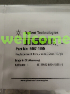 New Agilent 5067-1555 In-line filter panels Fast Shipping FedEx or DHL ...