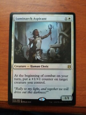 * FOIL Luminarch Aspirant Zendikar Rising ZNR MTG | eBay