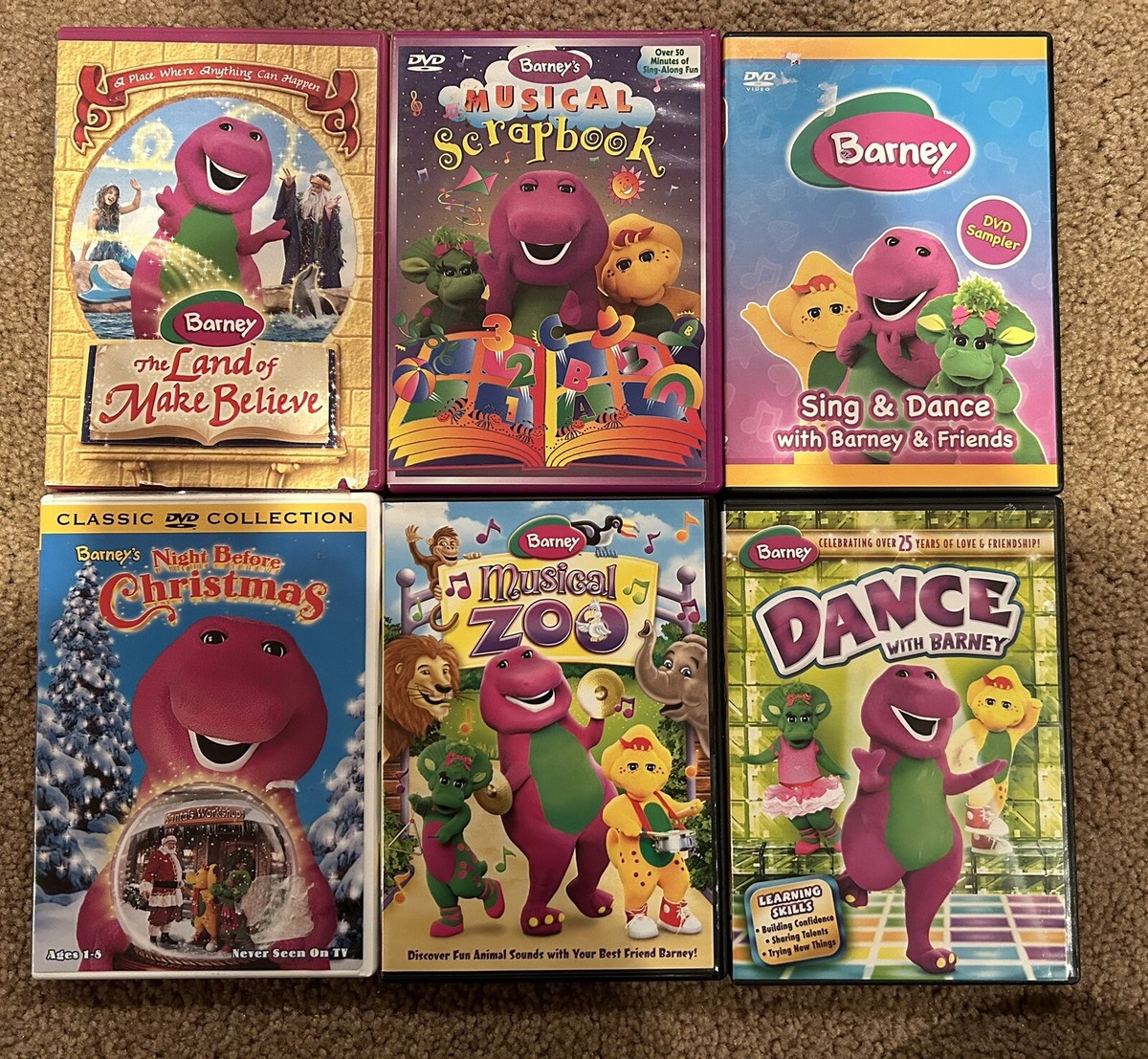 Barney Dvd Box Set Ebay