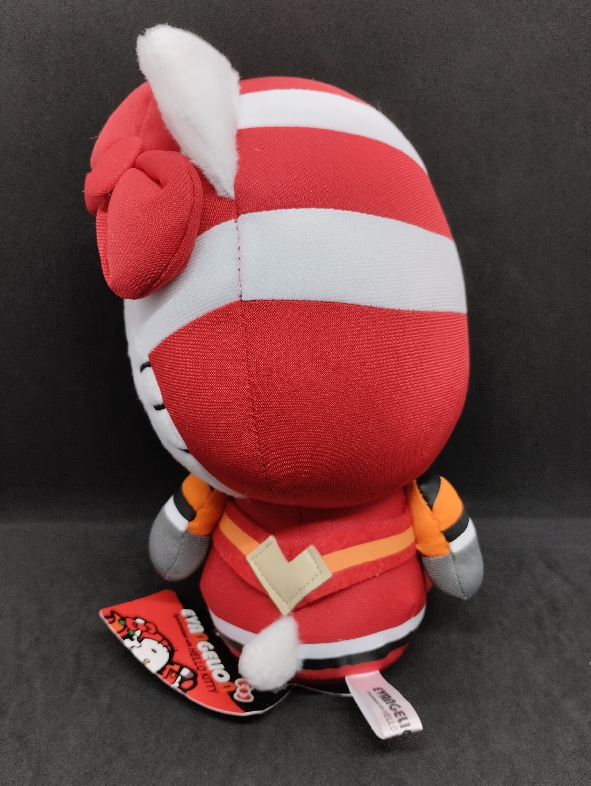 Rare 2013 Hello Kitty x Evangelion Unit 02 / 8" Plush Doll NOS w ...