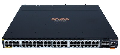 Aruba HPE JL659A 6300M 48-Port Smart Rate PoE SFP56 L3 Switch | eBay