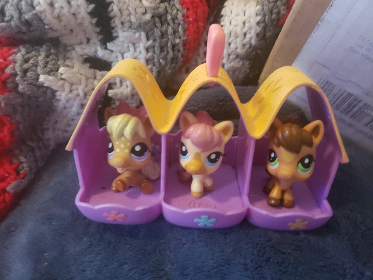 Littlest Pet Shop Horse Triplets