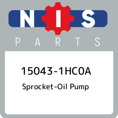 15043-1HC0A Nissan Sprocket-oil pump 150431HC0A, New Genuine OEM Part ...
