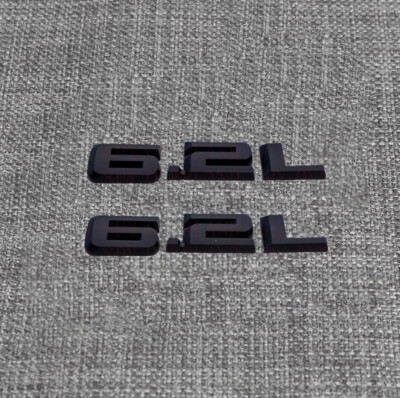For 2019-2022 6.2L Emblem Overlay Style Badge 84192174 -2Pc | eBay
