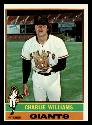 1976 Topps Charlie Williams San Francisco Giants #332 VG-EX | eBay