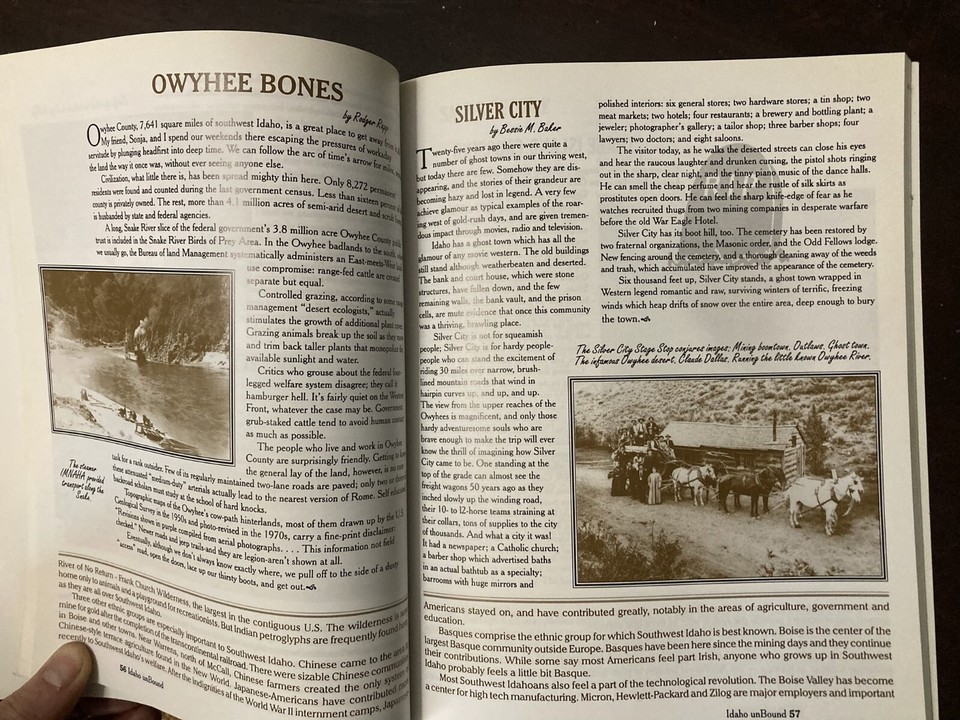 First Edition Idaho Unbound: A Scrapbook and Guide by Clay Morgan ...