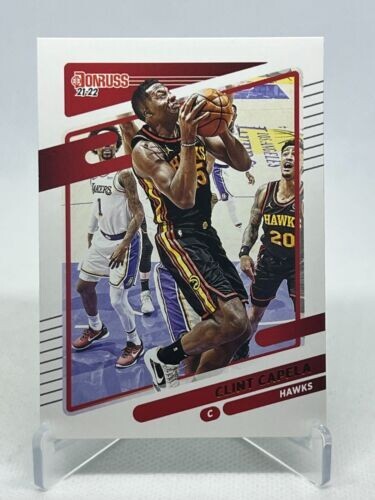 2021-22 Panini Donruss Clint Capela #33 Hawks | eBay