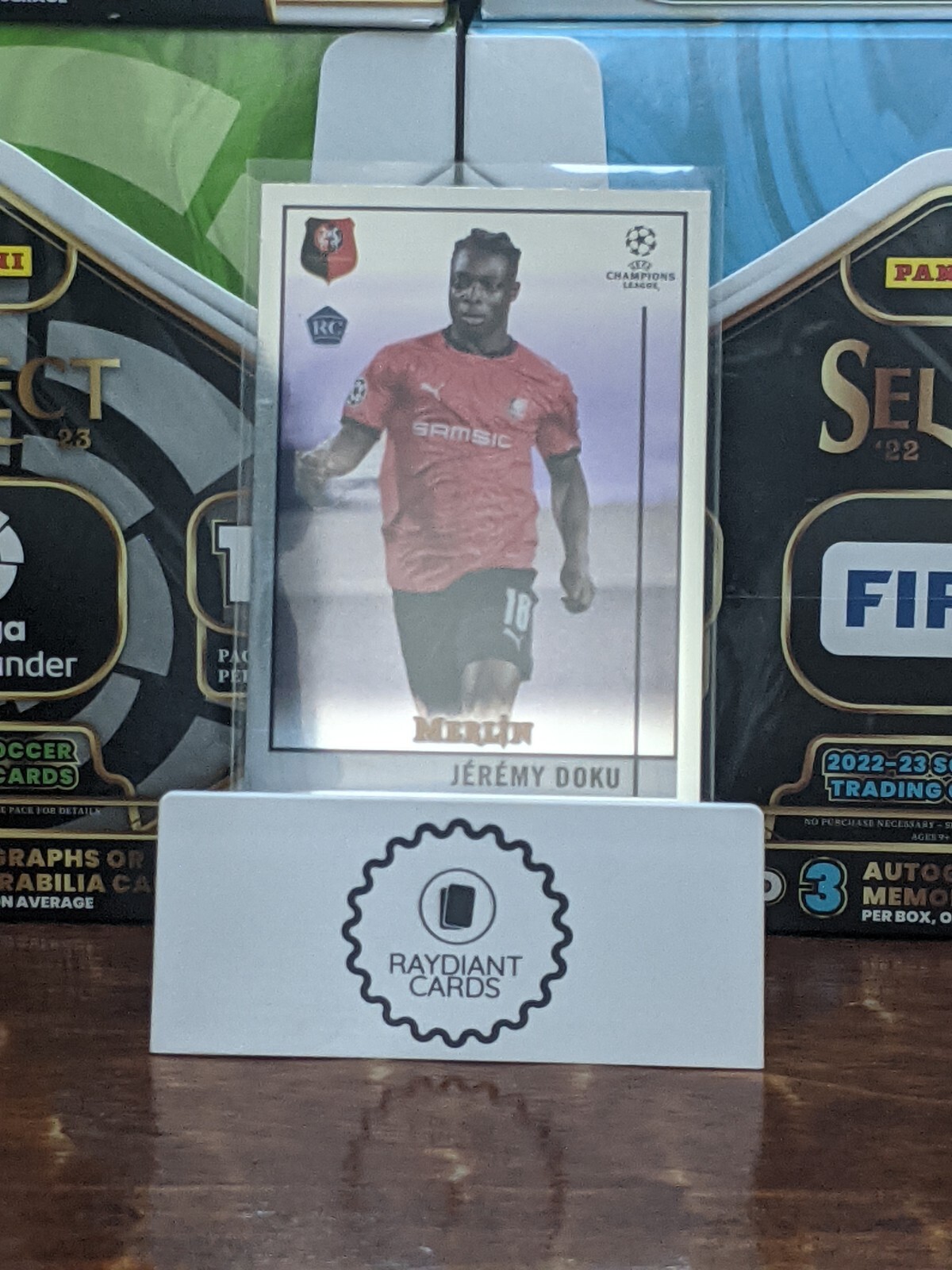 2020-21 Topps Merlin UEFA JEREMY DOKU #64 RC Base STADE RENNAIS | eBay