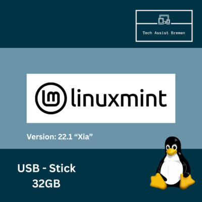 Linux Mint Boot Stick 32GB – Live-System, Windows-Alternative, für ...