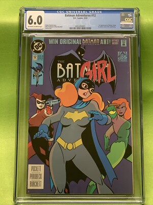 Batman Adventures 12 CGC 6.0 DC Comics 1993 First Harley Quinn ...