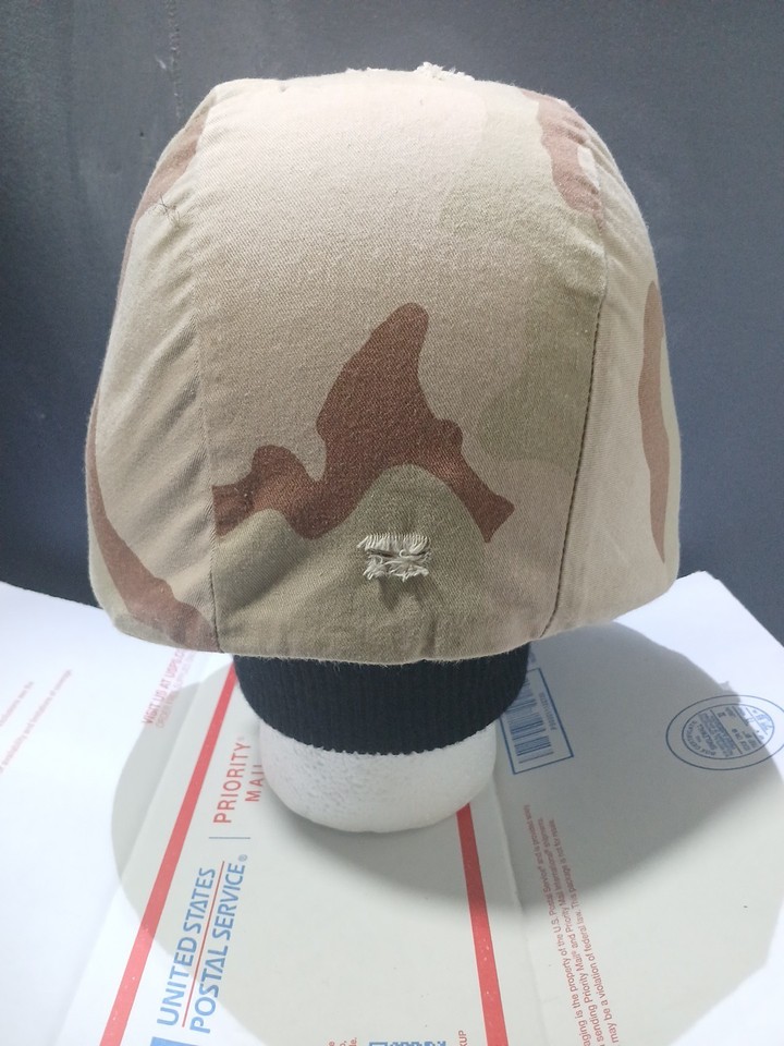Pasgt Helmet Size Is A Small with cover and impact liner from dessert ...