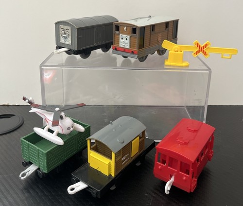 Thomas and Friends Trackmaster Bundle Toby Troublesome Truck Harold ...