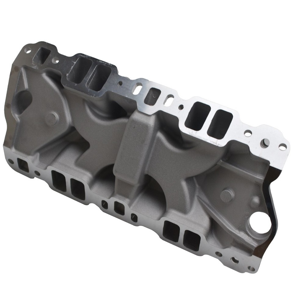 Dual Plane Aluminum Intake Manifold For SBC Small Block Chevy 305 327 ...