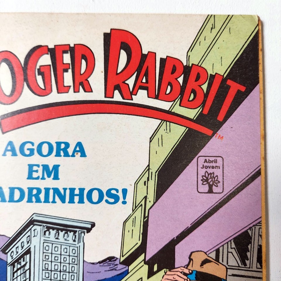 Foreign ROGER RABBIT # 1 - Disney Comic Book from Brazil - 1991 ...