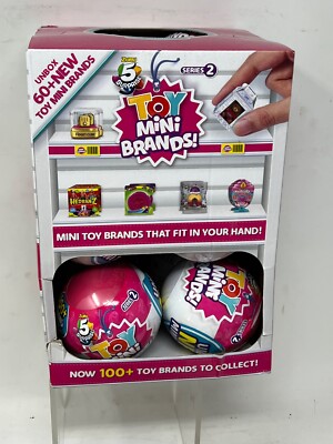 ZURU Series 2 - POP display box - 12 Pack - NEW UNOPENED capsules - 5 ...