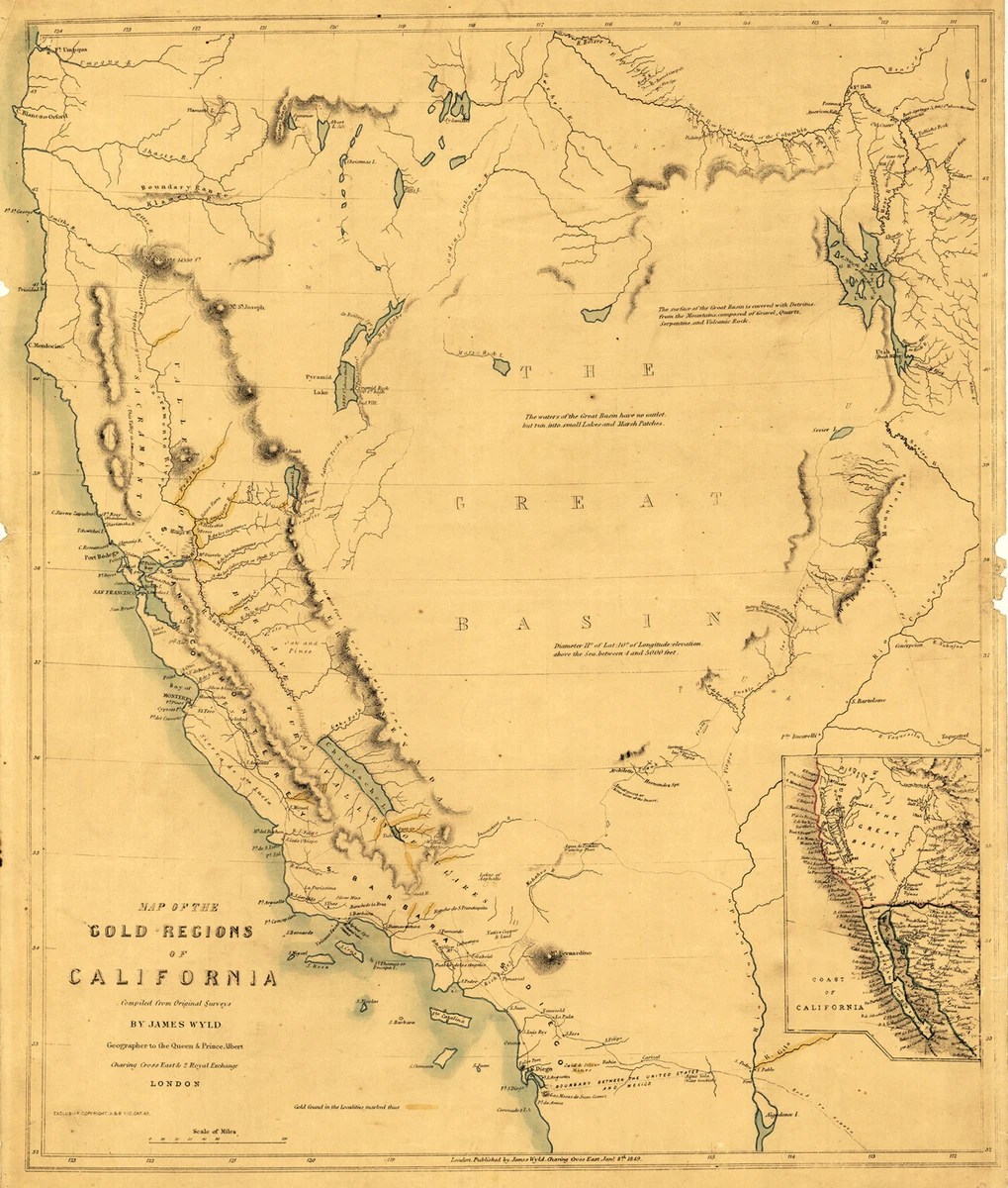 Vintage Gold Rush Poster