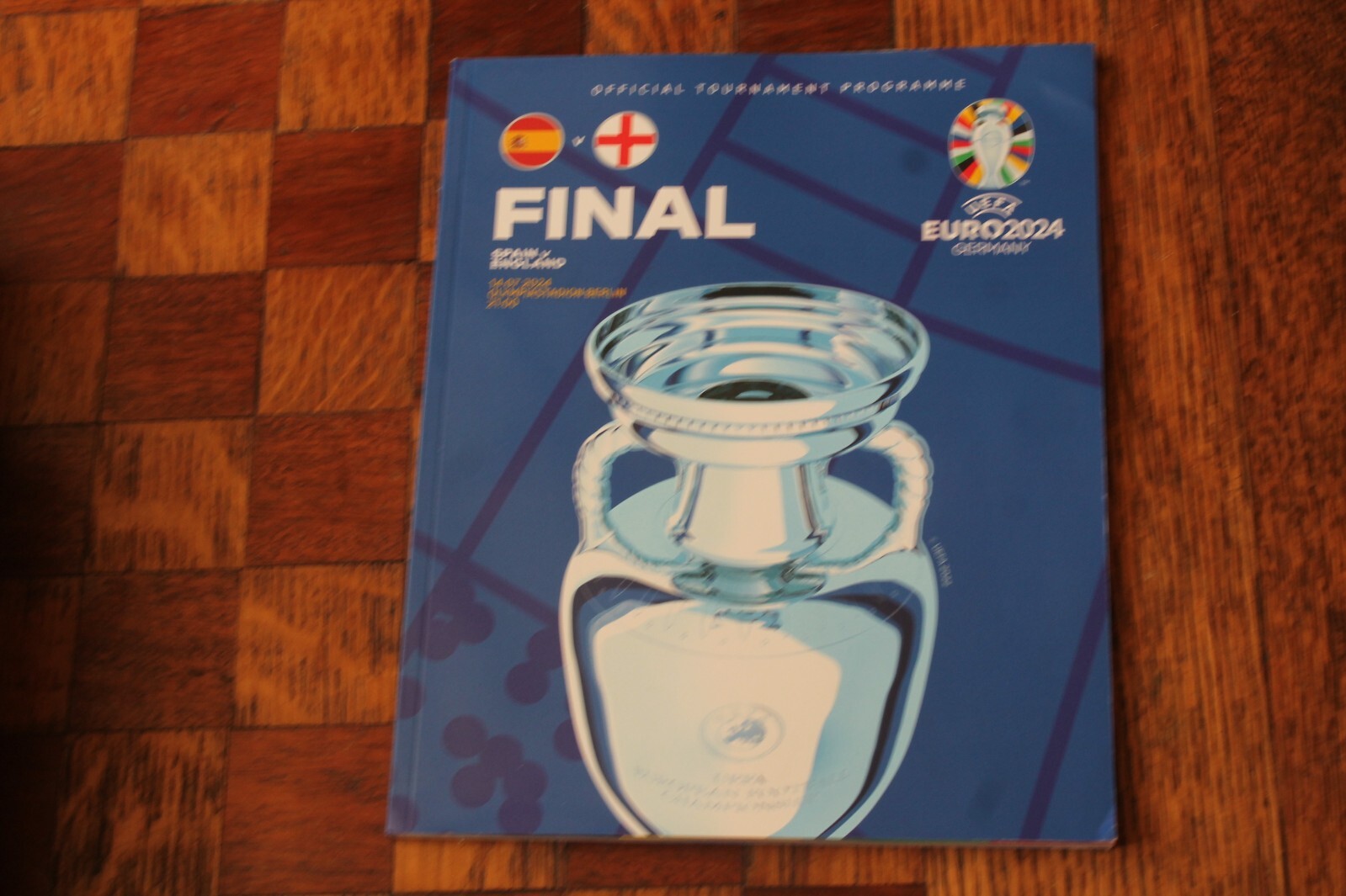 UEFA EURO 2024 Official Final Programme - Spain v England Paperback ...