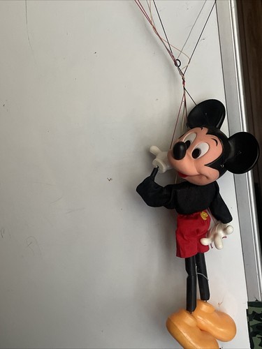 Vintage Walt Disney Mickey Mouse String Puppet Madison LTD productions ...