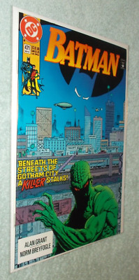 BATMAN # 471 FINE+ DC COMIC 1991 COPPER AGE KILLER STALKS! | eBay