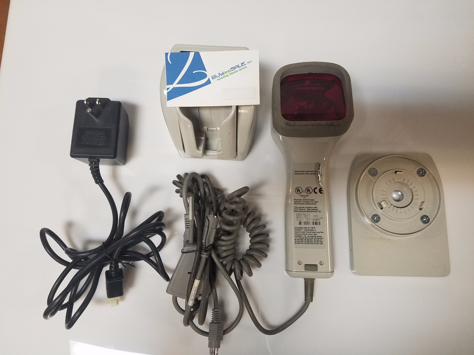 Metrologic Ms6720 Wedge Hand Held Barcode Scanner With Cable for sale ...