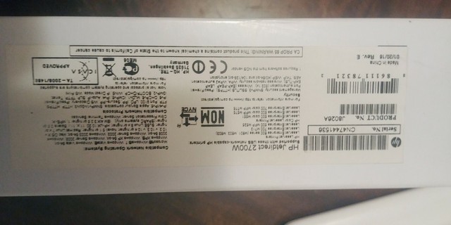 HP Jetdirect 2700w USB Wireless Print Server (J8026A) for sale online ...