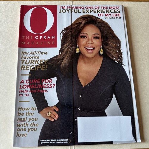 O The Oprah Magazine November 2019 Thanksgiving Special Favorite Turkey ...