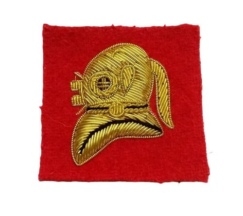 Mess Kit Badge Royal Engineers Diver British Military Hand Embroidered ...