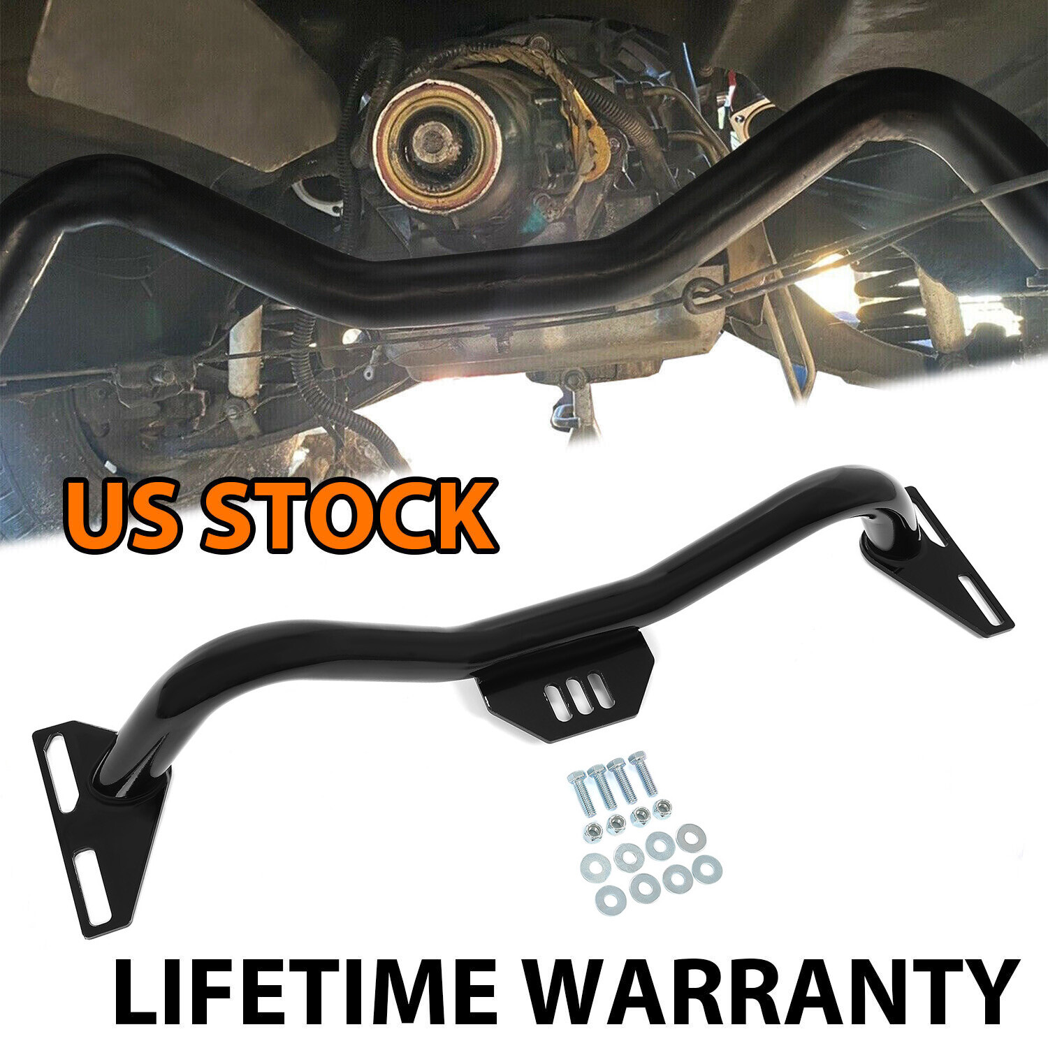 Adjustable Transmission Crossmember Steel For 63-87 Chevy/GMC C10 C20 ...