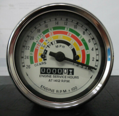 FORDSON Dexta TRACTOR & Some Majors Tachometer / Rev Counter ( Anti ...