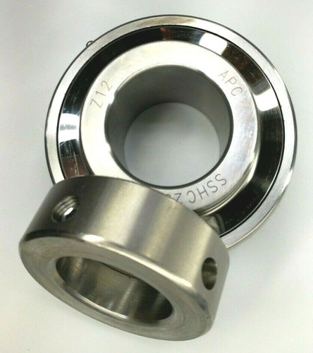 Premium SHC207-20 Stainless Steel 1-1/4" Bore NA207-20 G1104KRRB Insert ...