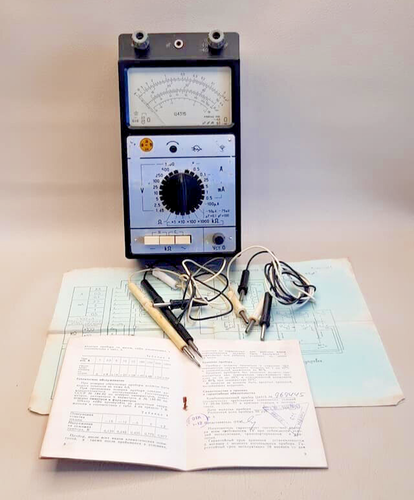Soviet multimeter Device combined Old analogue multimeter Tester USSR ...