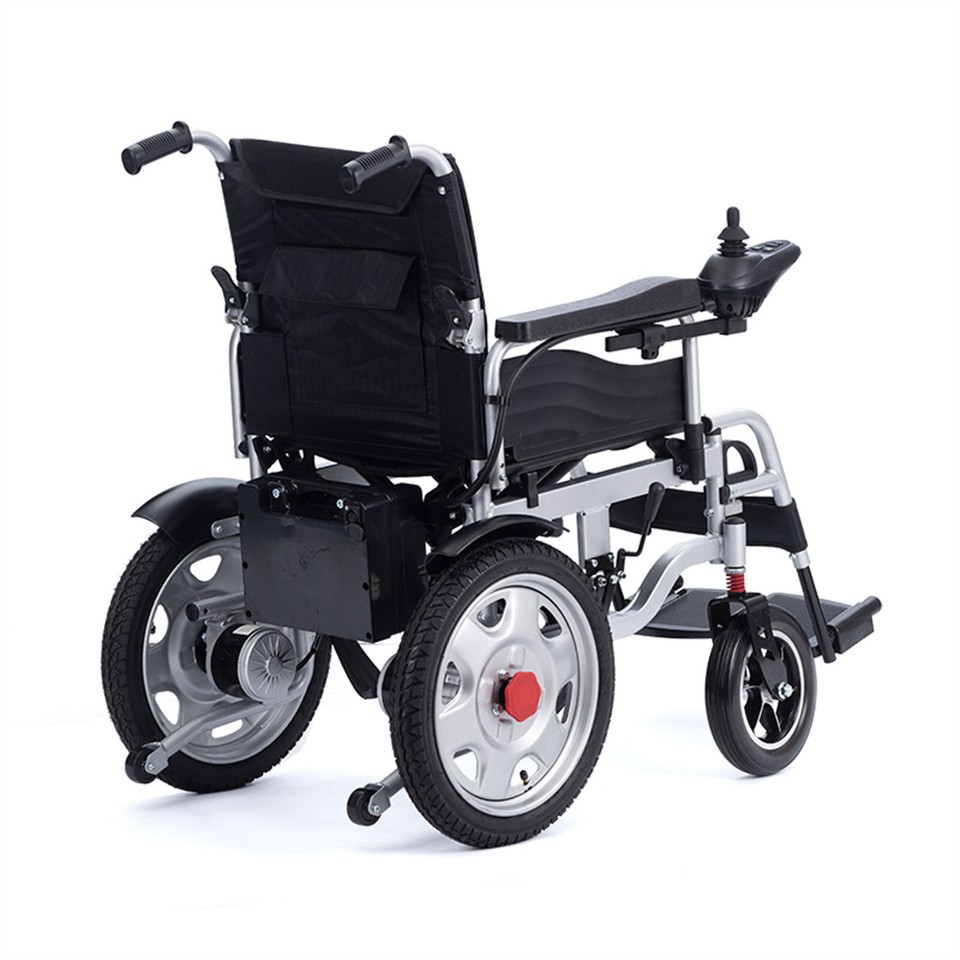 500W Dual Motor Electric Wheelchair Folding Mobility Aid Motorized ...