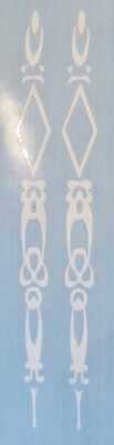 Bicycle fork decal pair for vintage AMF Roadmaster Skyrider or Jet ...