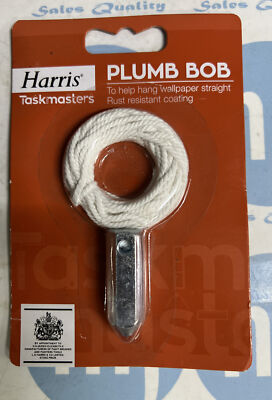 Harris Plumb Bob Taskmaster DIY Decorating Wallpaper Hanging Tool Home ...