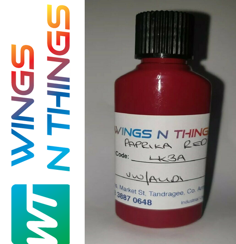 VW AUDI LK3A PAPRIKA RED Stone Chip Paint TOUCH UP IN | eBay