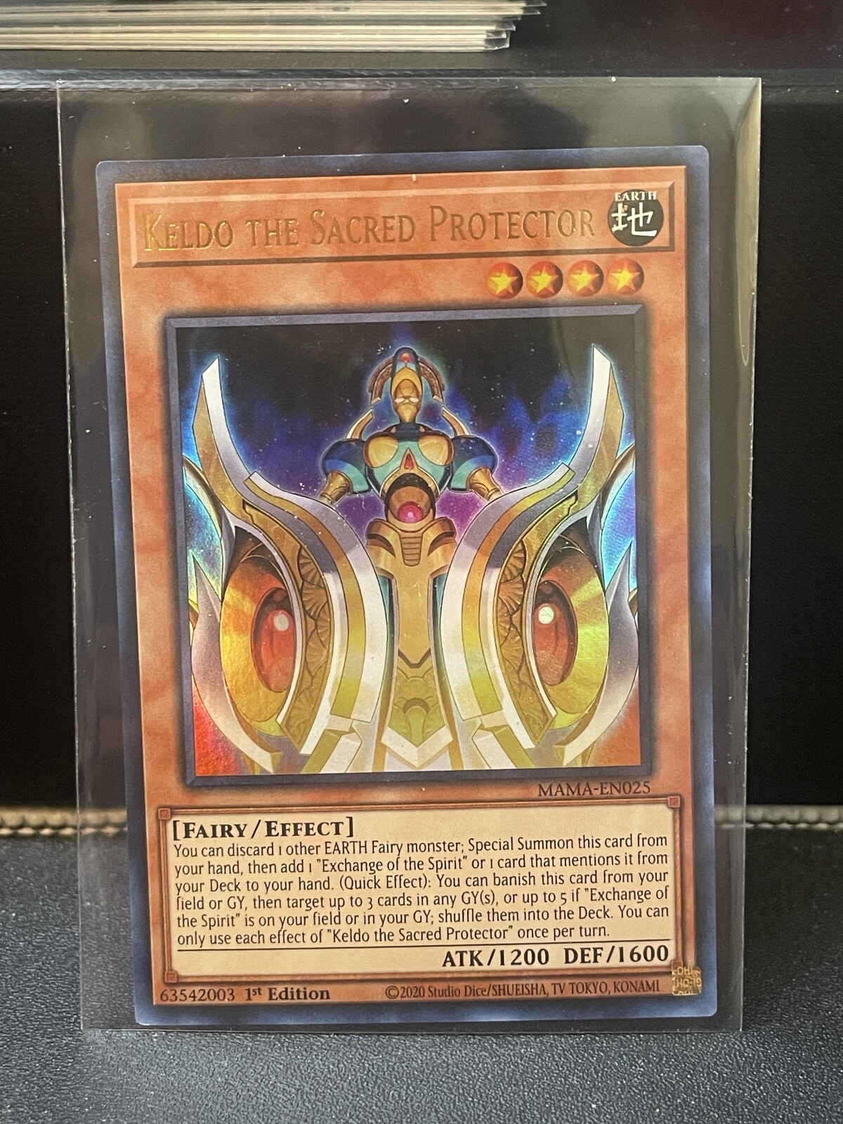 Keldo the Sacred Protector - MAMA-EN025 - Ultra Rare 1st Edition - Near ...
