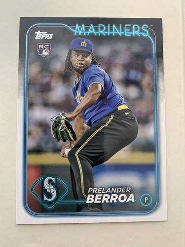 Prelander Berroa #36 Rookie Card 2024 Topps Series 1 MLB Baseball ...