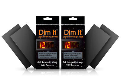 Dim It ® Light dimming sheets (2 Pack) | eBay