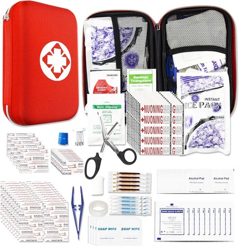 284Pcs First Aid Kits Urgent Accident Essentials Kit Survival Gear ...