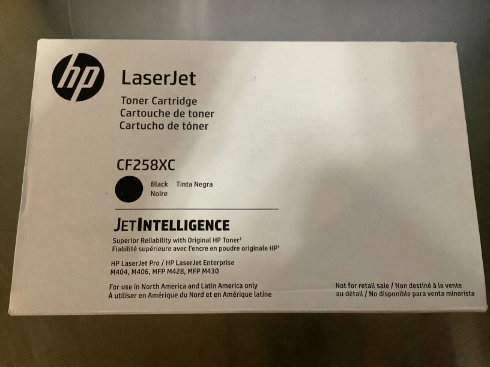 HP LaserJet Toner Cartridge CF258XC Black New | eBay
