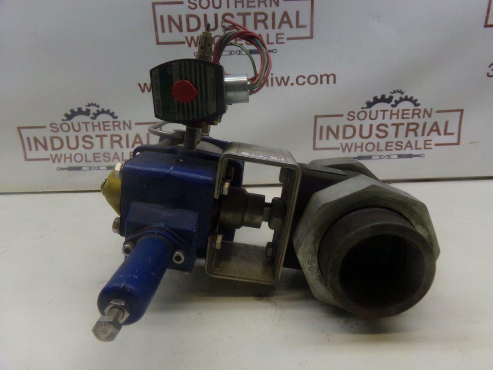 Morin B-023U-D000 -Rotary Valve Actuator- 316 Stainless w/ 2" Ball ...