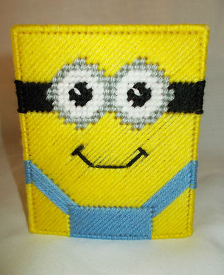 Despicable Me Minion #2 Tissue Topper/Box/Cover Plastic Canvas | eBay