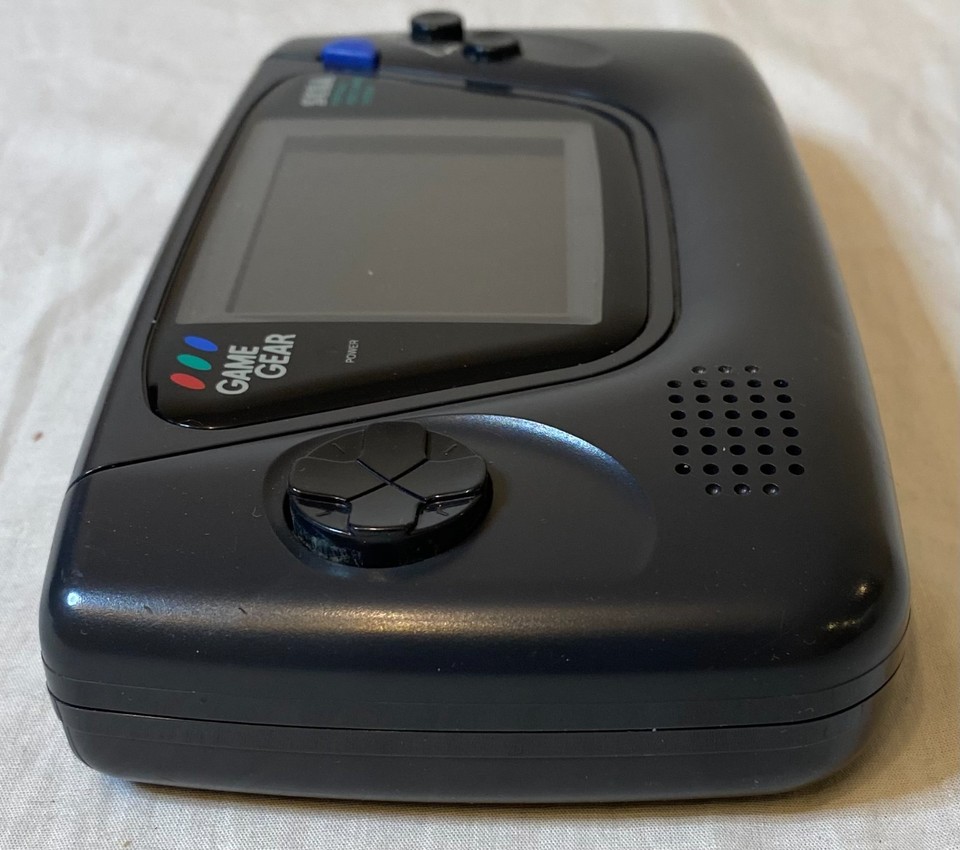 1990 SEGA GAME GEAR HANDHELD CONSOLE 2110 CIB COMPLETE SPEAKER ISSUES ...